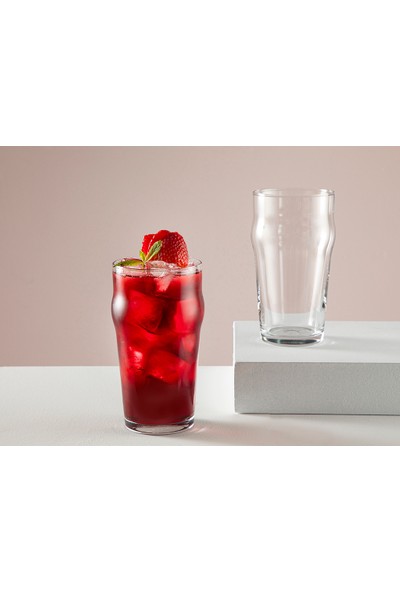 English Home Roma Cam Meşrubat Bardağı 570 ml Şeffaf English Home Roma Cam Meşrubat Bardağı 570 ml Şeffaf