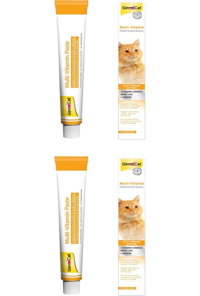 GimCat Multivitamin 100 Gr x 2 Adet GimCat Multivitamin 100 Gr x 2 Adet