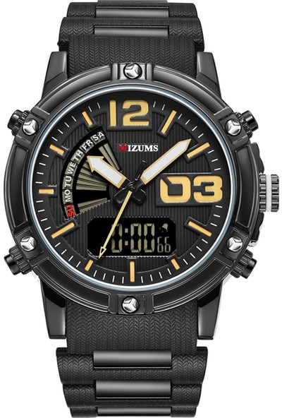 Mızums Erkekler Izle Moda Alaşım Durumda Dijital Analog Çift Hareket Izle Spor Su Geçirmez Kuvars Bilek Izle Mızums Erkekler Izle Moda Alaşım Durumda Dijital Analog Çift Hareket Izle Spor Su Geçirmez Kuvars Bilek Izle