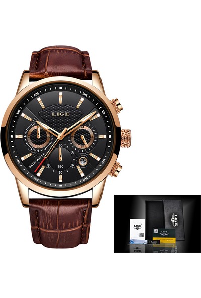 Lıge Erkek Spor Kuvars Saat Su Geçirmez Çelik Kemer Çift Göz Çok Fonksiyonlu Saat Iş Izle Kemer Altın Siyah Lıge Erkek Spor Kuvars Saat Su Geçirmez Çelik Kemer Çift Göz Çok Fonksiyonlu Saat Iş Izle Kemer Altın Siyah