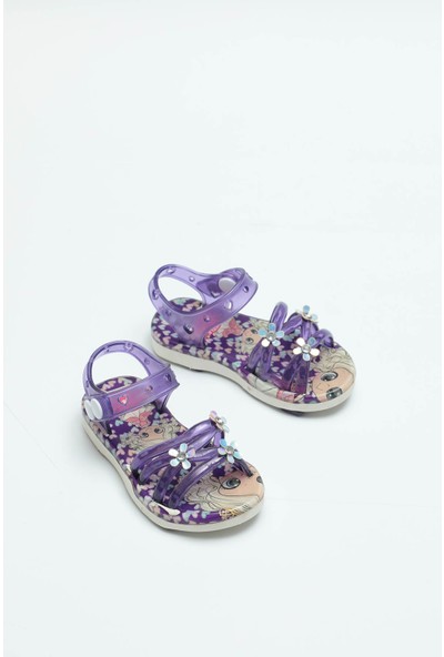 Gezer Yazlık Kaydırmaz Kız Bebe Sandalet Gezer Yazlık Kaydırmaz Kız Bebe Sandalet