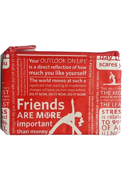 Lululemon New Lululemon Kredi Kartları Için Fermuarlı Küçük Cüzdan