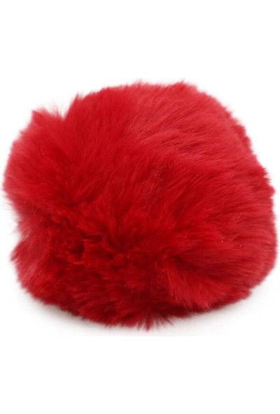 Burteks Tavşan Ponpon Kırmızı