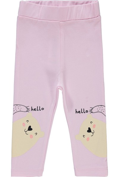 Civil Baby Kız Bebek Tayt 6-18 Ay Pembe Civil Baby Kız Bebek Tayt 6-18 Ay Pembe