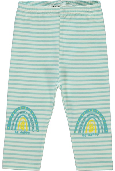 Civil Baby Kız Bebek Tayt 6-18 Ay Nil Yeşili