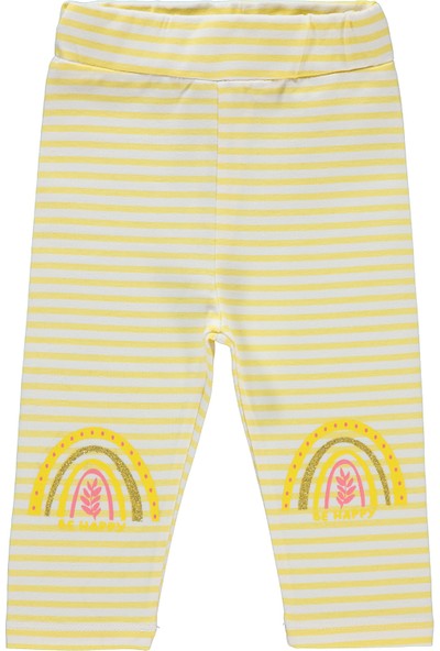 Civil Baby Kız Bebek Tayt 6-18 Ay Sarı Civil Baby Kız Bebek Tayt 6-18 Ay Sarı