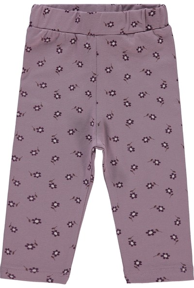 Civil Baby Kız Bebek Uzun Tayt 6-18 Ay Lila