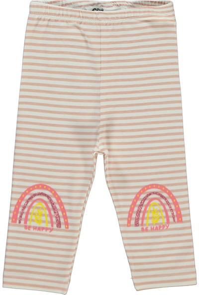 Civil Baby Kız Bebek Tayt 6-18 Ay Pudra