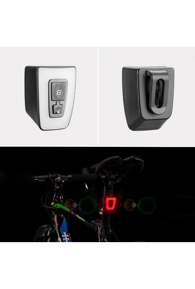 Selamm Bisiklet Arka Işığı - Siyah (Yurt Dışından) Selamm Bisiklet Arka Işığı - Siyah (Yurt Dışından)