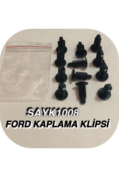 Say Ford Kaplama Döşeme Klipsi Siyah Say Ford Kaplama Döşeme Klipsi Siyah