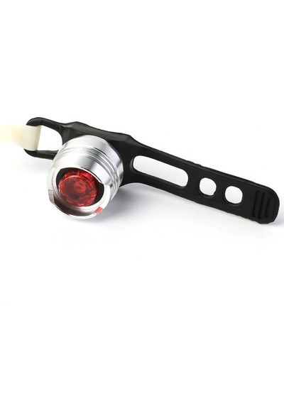 Selamm 3 Modlu Bisiklet Arka Işık - Gümüş (Yurt Dışından) Selamm 3 Modlu Bisiklet Arka Işık - Gümüş (Yurt Dışından)