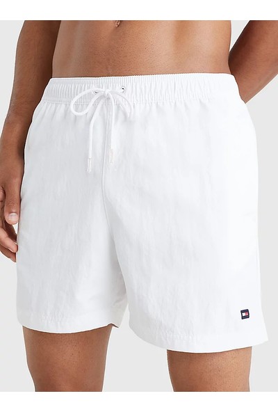 Outlet Bul Tommy Hilfiger Model Beyaz Renk Deniz Şortu