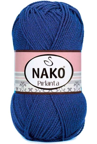 Nako Pırlanta El Örgü Ipi 100 gr | Royal Mavi 5329
