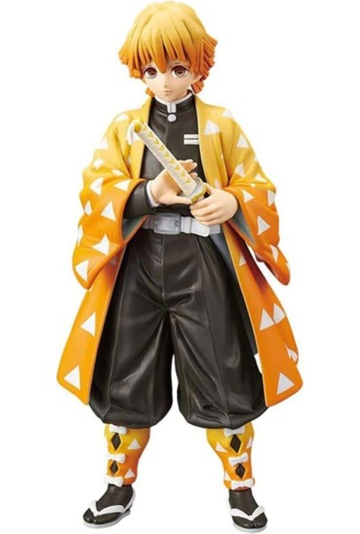 Schulzz Anime Kimetsu Yaiba Aksiyon Figür 16CM Iblis Avcısı Demon Zenitsu Agatsuma Schulzz Anime Kimetsu Yaiba Aksiyon Figür 16CM Iblis Avcısı Demon Zenitsu Agatsuma