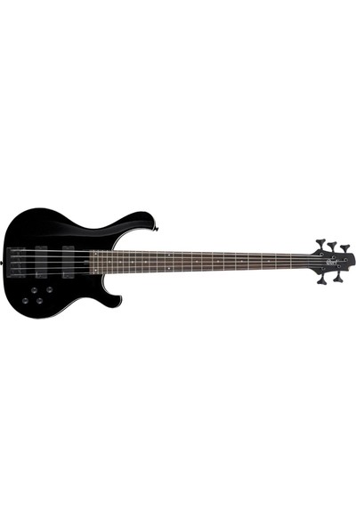 Cort T55 Bk - Black 5 Telli Bas Gitar Cort T55 Bk - Black 5 Telli Bas Gitar
