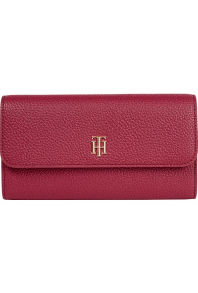 Tommy Hilfiger Kırmızı Kadın Cüzdan AW0AW12079XJV