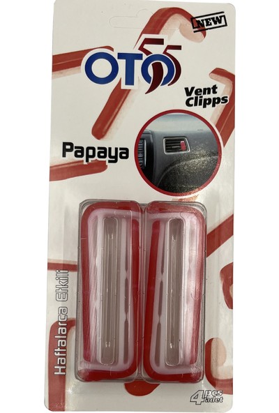 Oto 55 Papaya Clipps Koku 4'lü