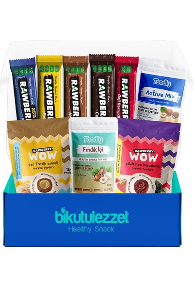 Bikutulezzet Rawberry Sağlıklı Atıştırmalık Kutusu