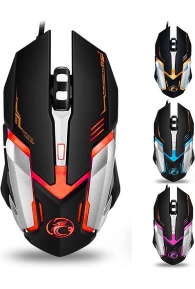 Sarftech V6 Gaming Mouse 2400 Dpı Işıklı Kablolu Oyuncu Mouse Sarftech V6 Gaming Mouse 2400 Dpı Işıklı Kablolu Oyuncu Mouse