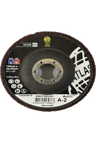 Atlas 115*22 Skoç Keçe Flap Disk Zımpara Atlas 115*22 Skoç Keçe Flap Disk Zımpara