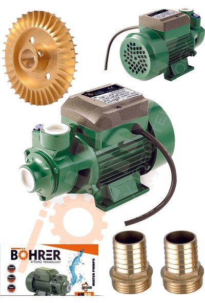 Böhrer QB60 B 370 Watt 0.55 Hp Sanrtifüj Pompa Su Motoru Böhrer QB60 B 370 Watt 0.55 Hp Sanrtifüj Pompa Su Motoru