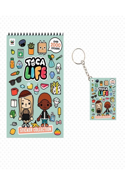 Fernaxx Toca Life World Not Defteri ve Anahtarlık Dijital Baskı Özel Tasarım Fernaxx Toca Life World Not Defteri ve Anahtarlık Dijital Baskı Özel Tasarım