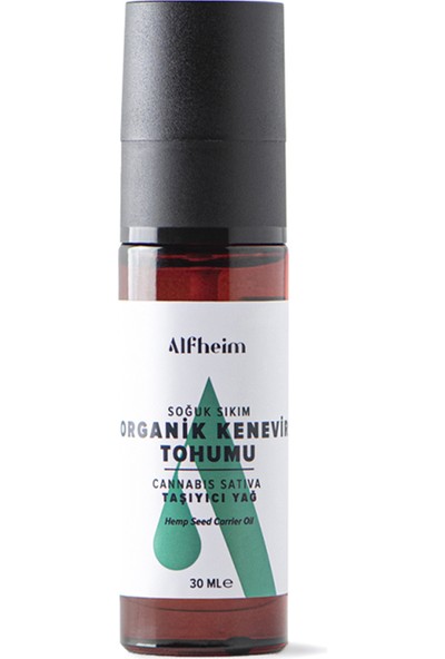 Alfheim Alfheim organik Kenevir Tohumu Taşıyıcı Sabit Yağı 30 Ml Alfheim Alfheim organik Kenevir Tohumu Taşıyıcı Sabit Yağı 30 Ml