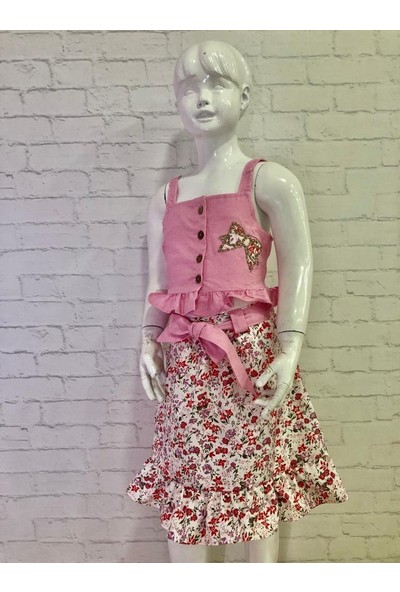 Wena Kids Pembe Ikili Büstiyer Takım