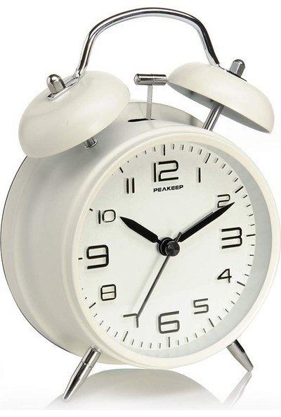Peakeep Twin Bell Çalar Saat - Yüksek Sesli (Yurt Dışından) Peakeep Twin Bell Çalar Saat - Yüksek Sesli (Yurt Dışından)