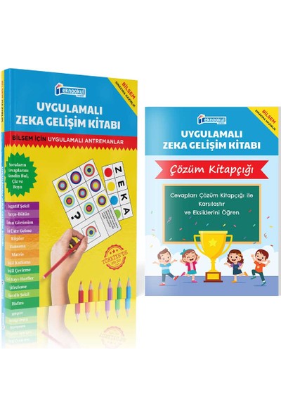 Teknookul 2. Sınıf Bilsem Sınavı Hazırlık Uygulamalı Zeka Gelişim Kitabı Teknookul 2. Sınıf Bilsem Sınavı Hazırlık Uygulamalı Zeka Gelişim Kitabı