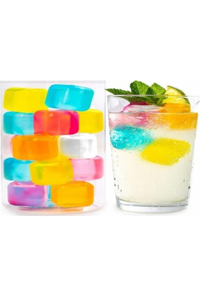 Tamu Renkli Silikon 12'li Buz Küpü