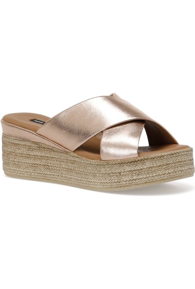 Yapol 2fx Gul Kurusu Kadın Dolgu Topuk Terlik