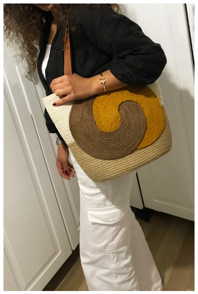 Caisya Butik El Emeği Jüt & Hasır Çanta