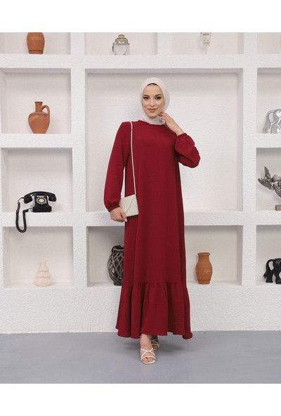 GRG Biye Yaka Kolu Lastikli Aerobin Elbise GrG-02 GRG Biye Yaka Kolu Lastikli Aerobin Elbise GrG-02