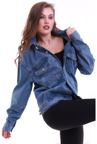 Mavi Kadın Oversize Denim Ceket ZYN-58252