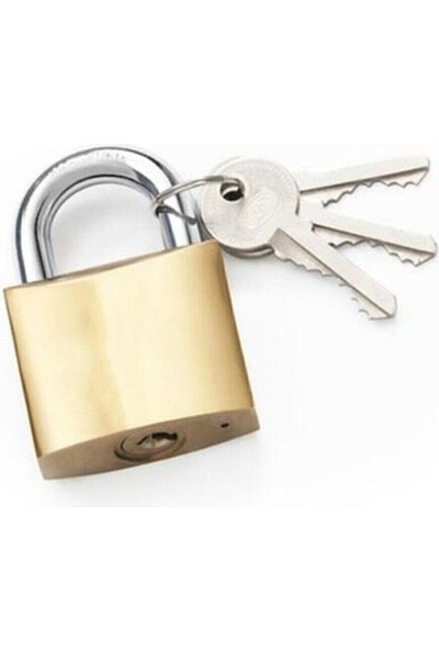 Strongart Sarı Asma Kilit 50 mm Strongart Sarı Asma Kilit 50 mm