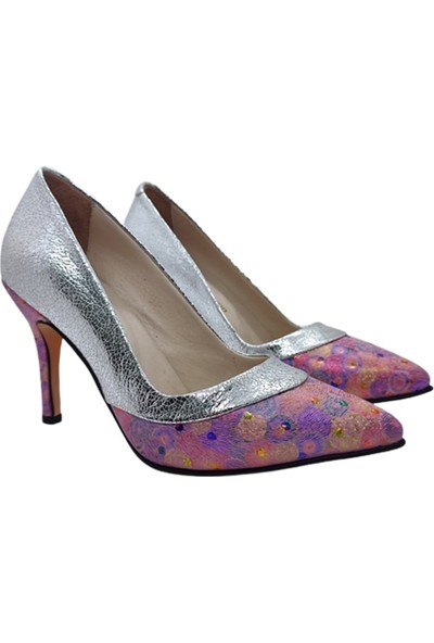 Jade Koleksiyon Tam Ortopedik Iç Dış Deri Topuklu Ayakkabı