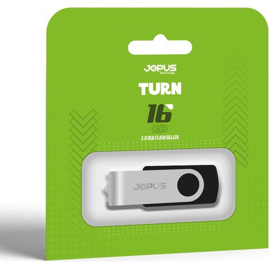 Jopus USB Bellek SU-107 Etern - JU-101 Turn 2.0 Metal Siyah Fiyatı