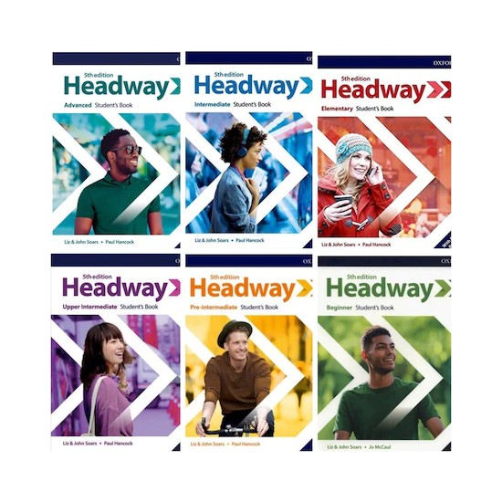 Oxford Headway 5th Edition ( 6'lı Set ) - Beginner + Kitabı