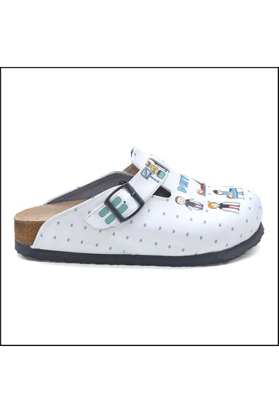 Shoerokee Fizyoterapist Unisex Meslek Doktor Terlik