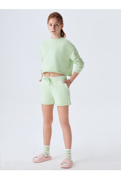 LTB Cepli Basic Yeşil Şort LTB Cepli Basic Yeşil Şort