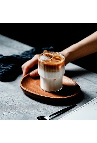 Anadolu Saray Çarşısı Isıya Dayanıklı Borosilikat Origami Stil Bardak | Kahve ve Sunum Bardağı | Borosilikat Bardak
