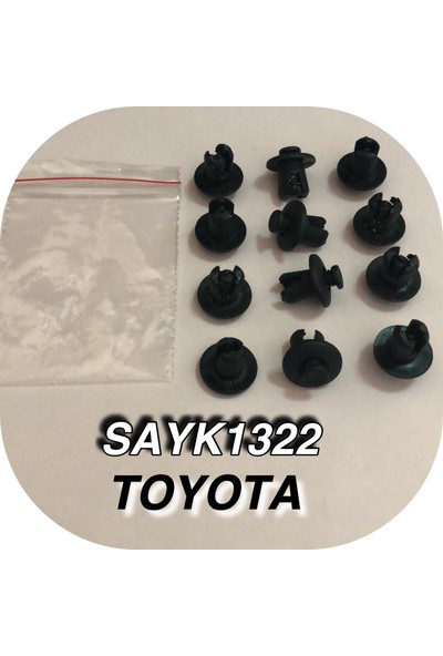 Say Toyota.. Döşeme Klips Say Toyota.. Döşeme Klips
