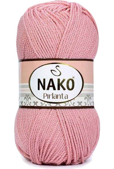 Nako Pırlanta El Örgü Ipi 100 gr | Pudra 5408