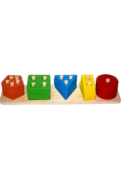 NVZ Ahşap Geometrik Oyunu Çocuk Oyun Oyuncak NVZ Ahşap Geometrik Oyunu Çocuk Oyun Oyuncak