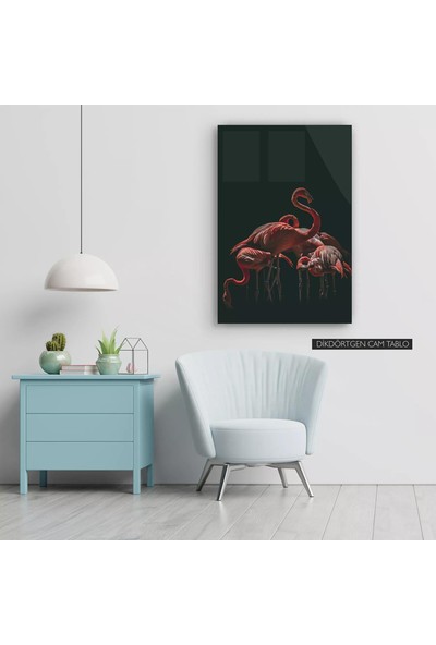 Flamingolar Cam Tablo