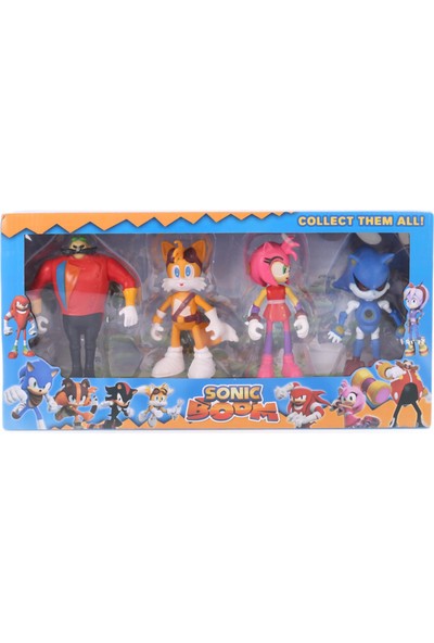 Masho Trend Sonic Boom 4 Parça Sonic Figür Seti - Kirpi Sonic Tails Knuckles Amy Rose Sonik Oyuncak Seti Masho Trend Sonic Boom 4 Parça Sonic Figür Seti - Kirpi Sonic Tails Knuckles Amy Rose Sonik Oyuncak Seti