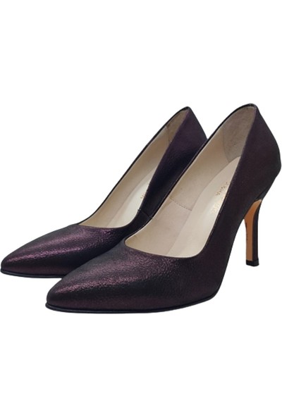 Jade Koleksiyon Tam Ortopedik Iç Dış Deri Topuklu Ayakkabı