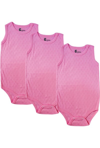 CemBebe Çocuk Yazlık Çıtçıtlı Body (3 Adet) CemBebe Çocuk Yazlık Çıtçıtlı Body (3 Adet)