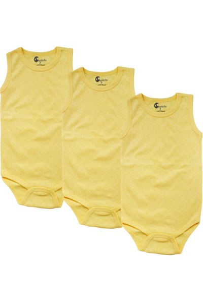 CemBebe Çocuk Yazlık Çıtçıtlı Body (3 Adet) CemBebe Çocuk Yazlık Çıtçıtlı Body (3 Adet)
